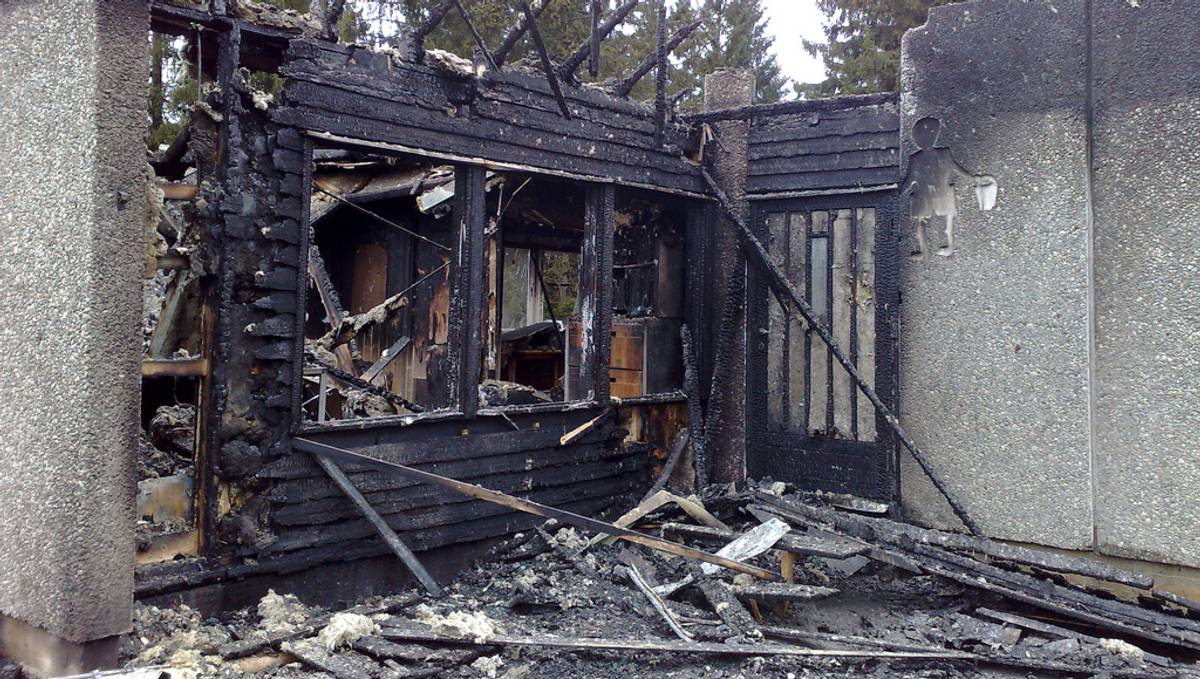 Næringsbygg totalskadet i brann – Stor-Oslo