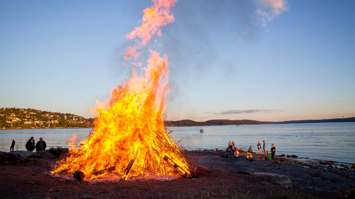 Sankthansbålet Utgår I Store Deler Av Vestfold Og Telemark Forbud Mot
