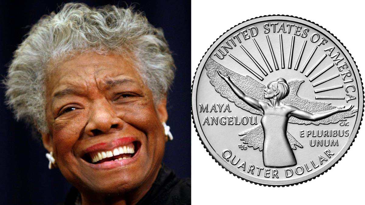 Maya Angelou preger amerikansk mynt – NRK Kultur og underholdning
