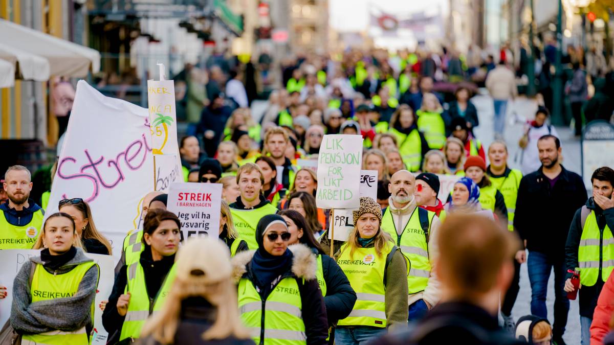 23.000 LO-medlemmer kan bli tatt ut i streik – Siste nytt – NRK