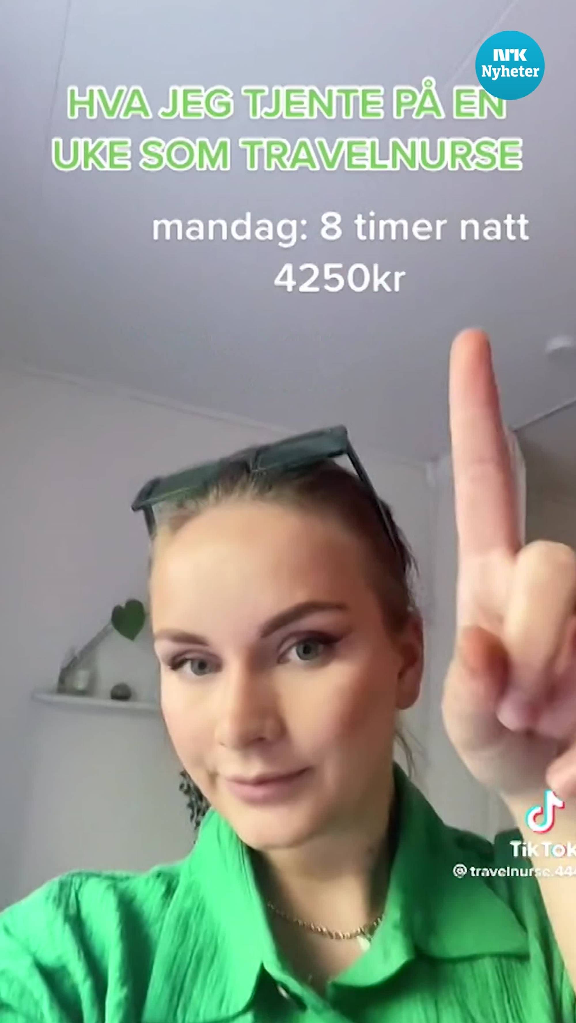 Sluttet som sykepleier – tjener nå 45.000 kroner på en uke som vikar ...