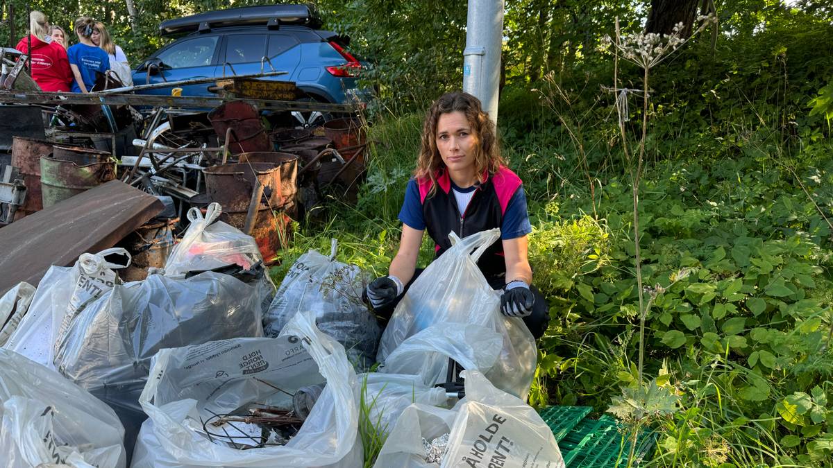 170 frivillige rydder langs Nidelva – NRK Trøndelag – Lokale nyheter ...