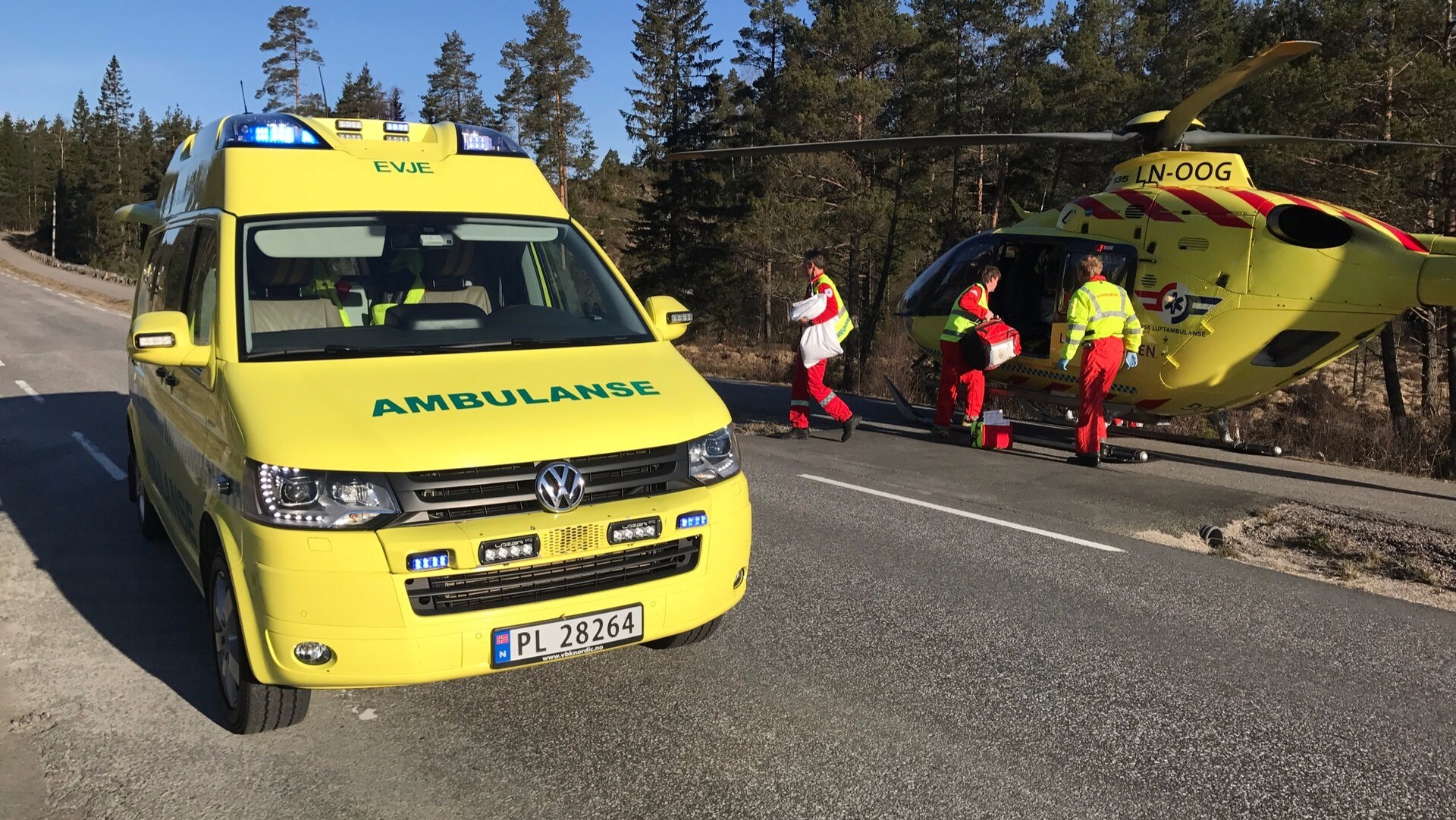 I luftambulanse til sykehus – NRK Sørlandet – Lokale nyheter, TV og radio