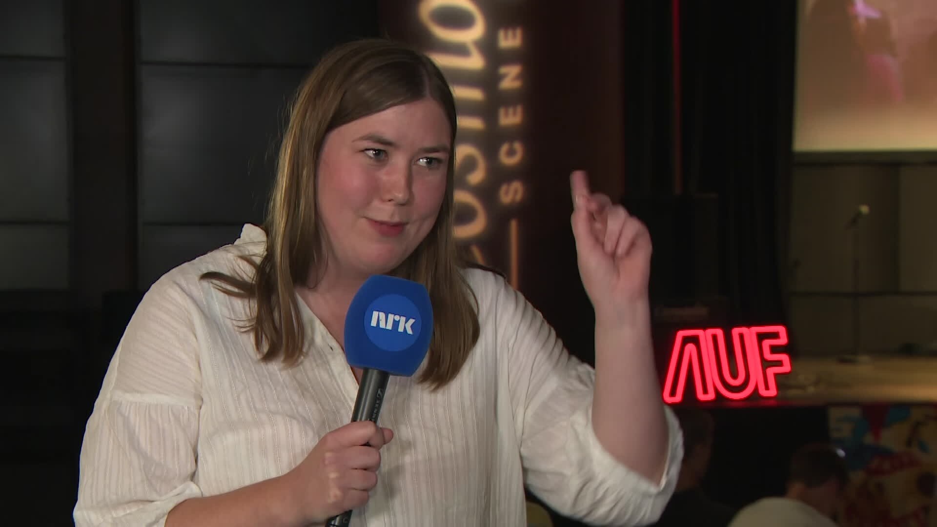 AUF-lederen: – Vi er utrolig stolte – Siste nytt – NRK