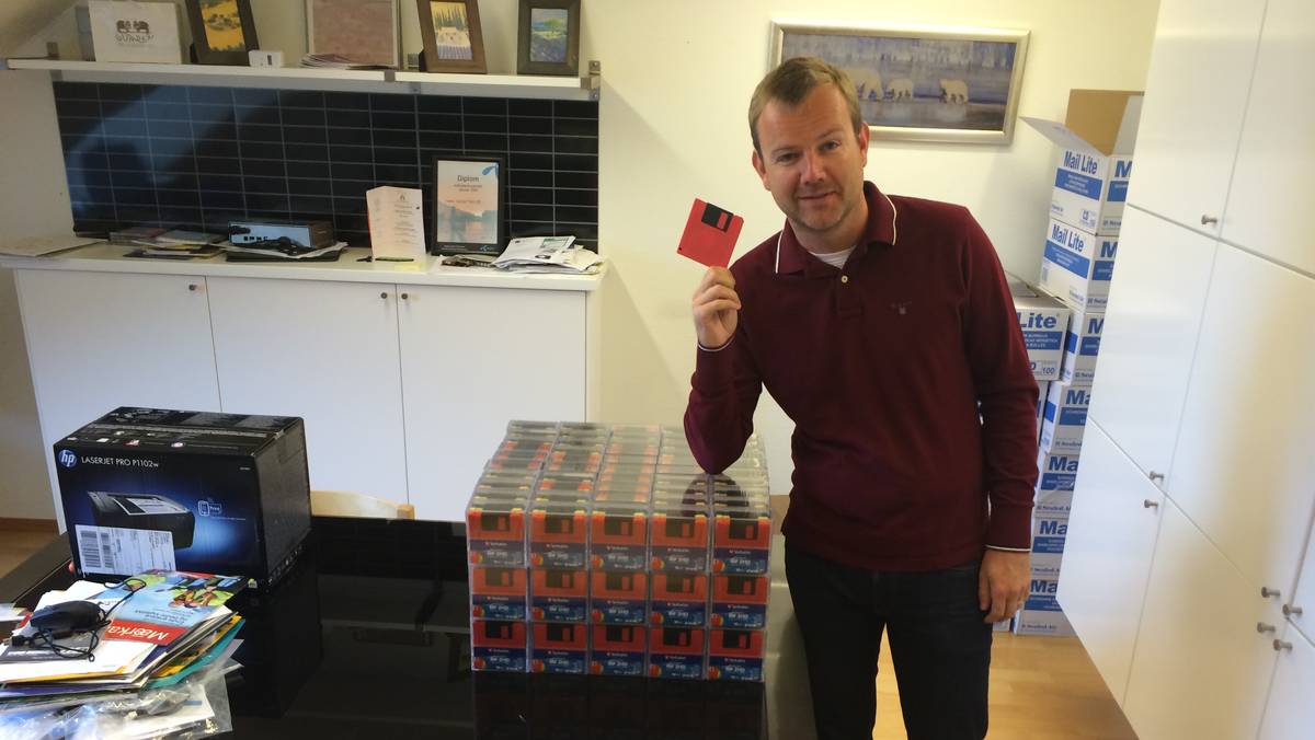 Pasientlister på disketter – NRK Rogaland – Lokale nyheter, TV og radio