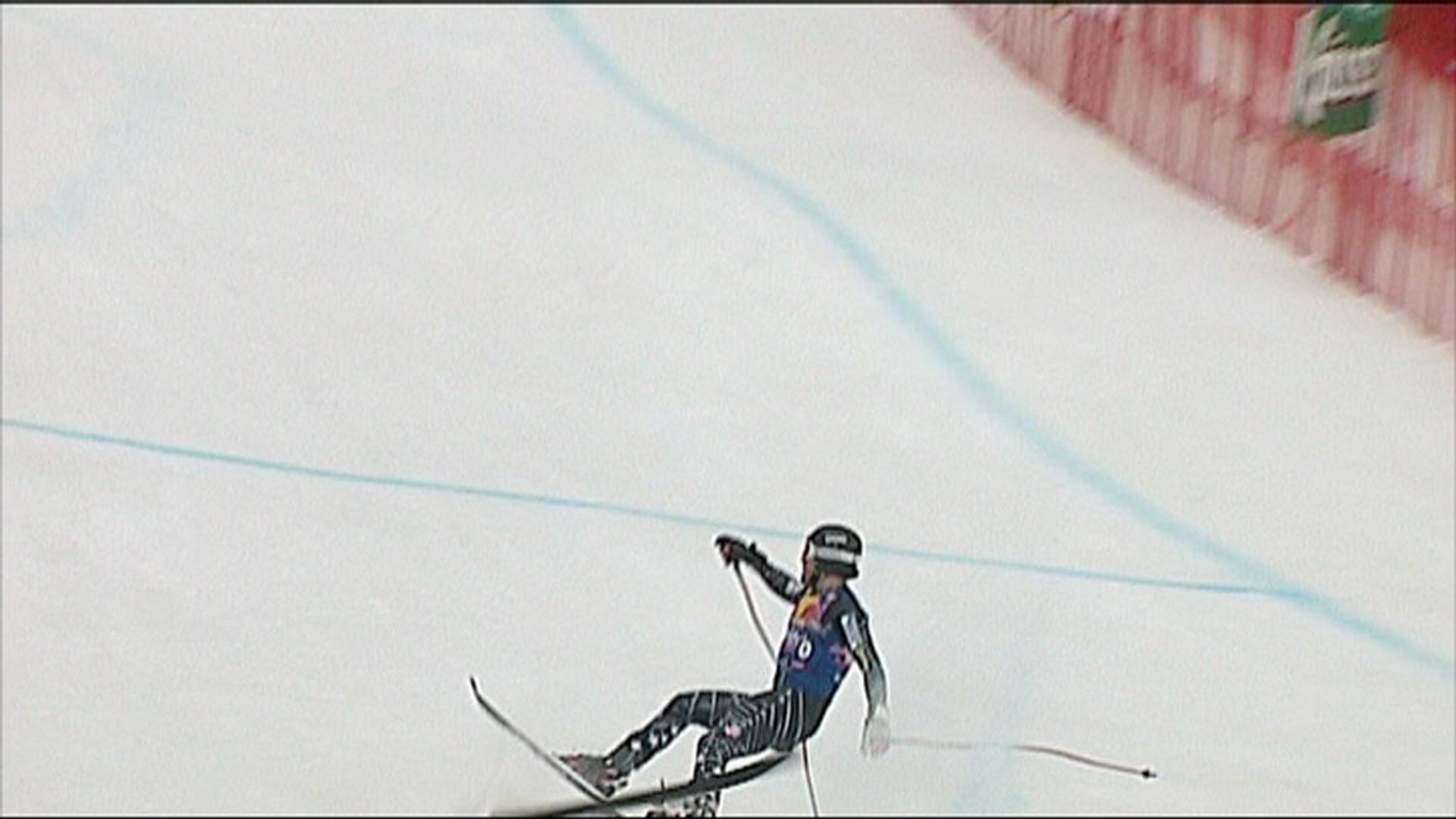 Scott Macartney faller i Kitzbühel i 2008 – NRK