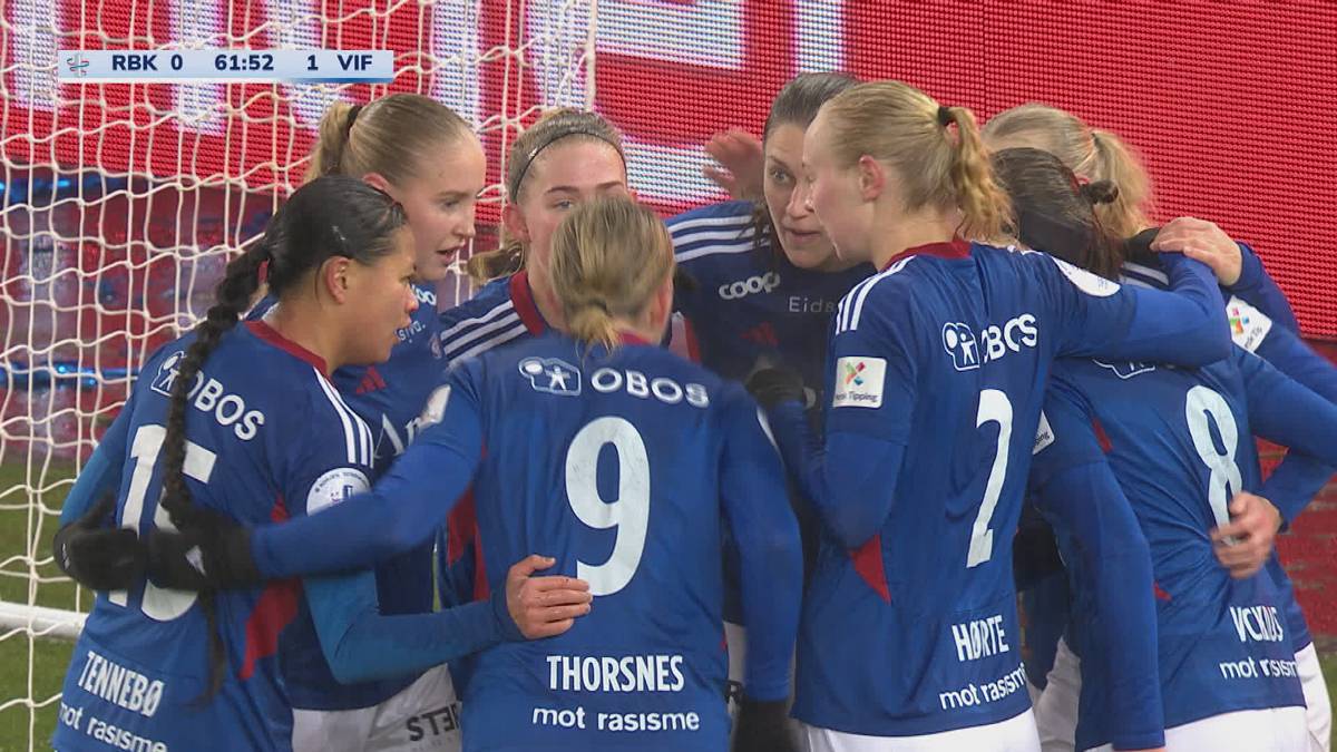Mimmi Löfwenius kronet Vålerenga-comebacket med cupgull: – Helt ubeskrivelig – NRK Sport ...