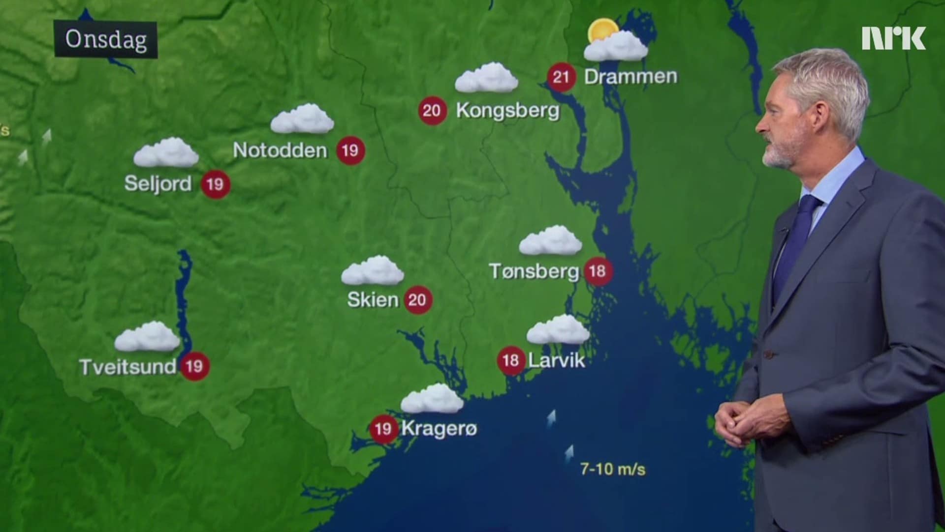 Dette Været Venter Østafjells Nrk Vestfold Og Telemark Lokale