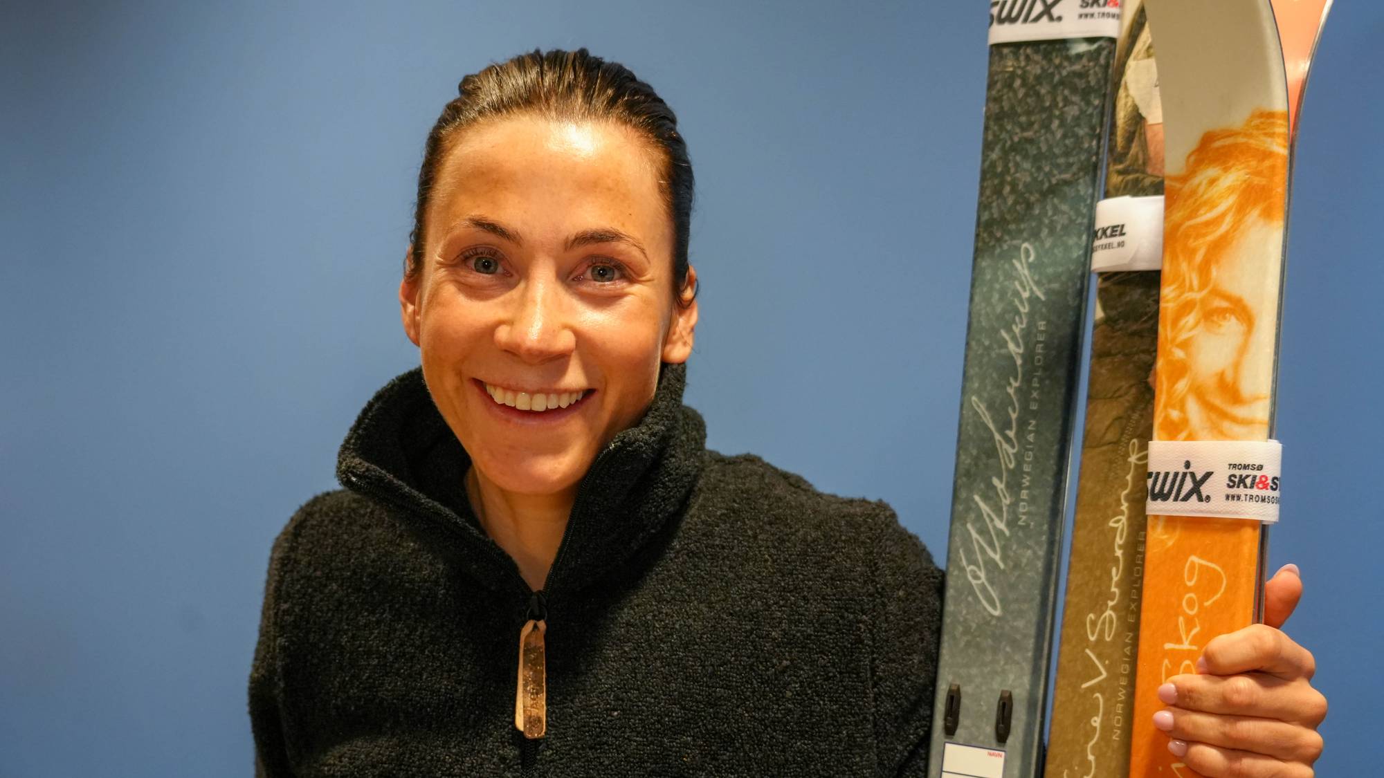 Kristin Harila på ekspedisjon på Finnmarksvidda – NRK Troms og Finnmark