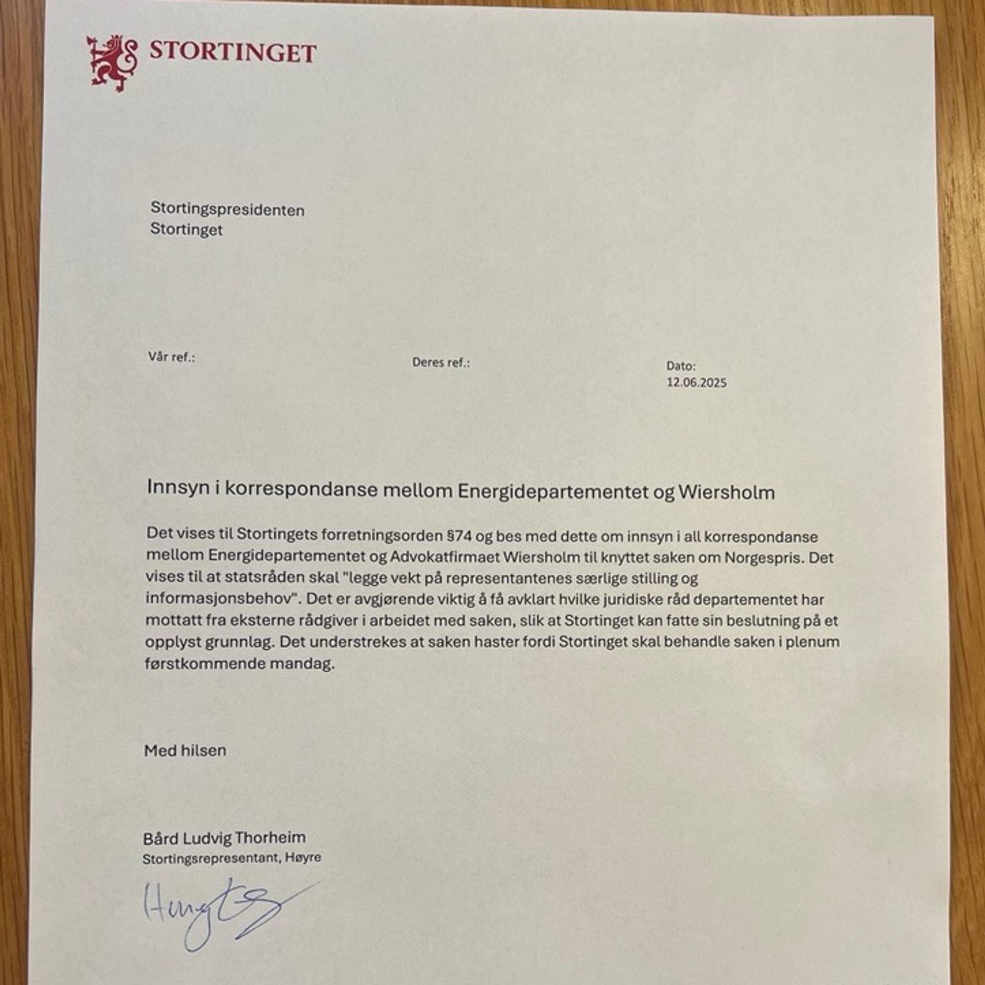 Noregspris og EØS: Hemmeleg notat skaper uro – NRK Vestland