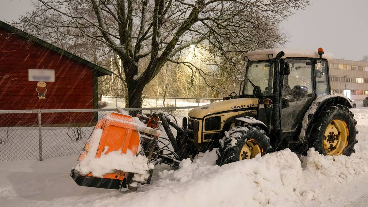 4-åring til sykehus etter brøyteulykke – Stor-Oslo