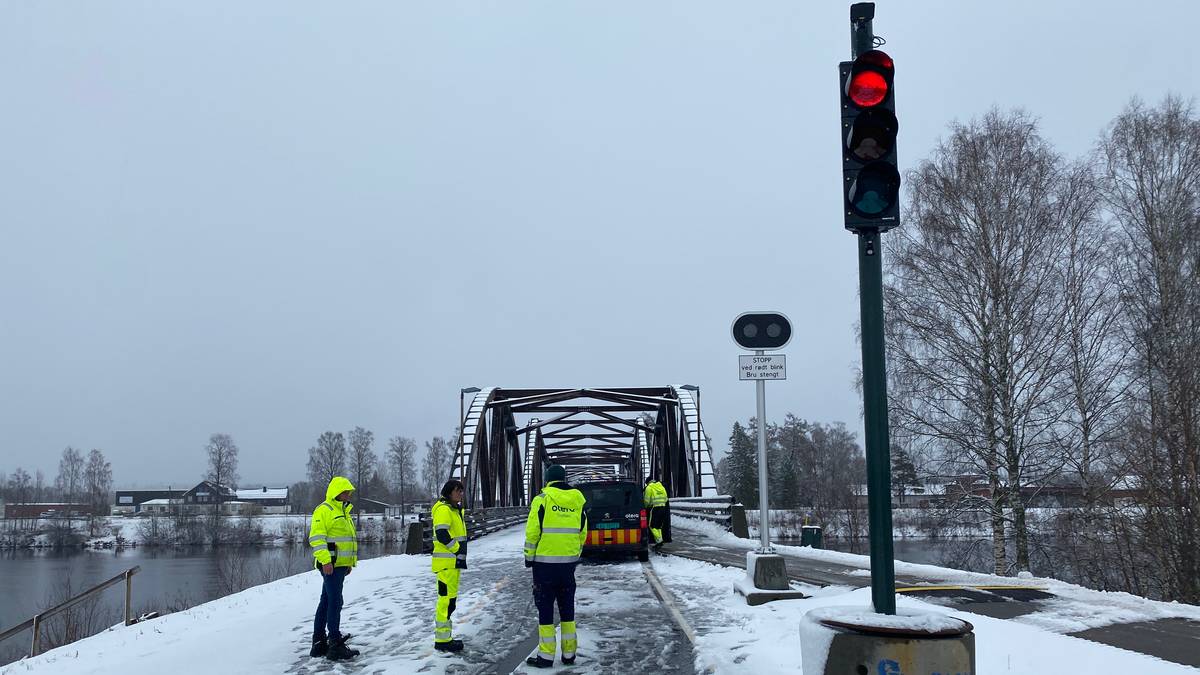 Åpner Flisa bru for halv trafikk fra fredag – NRK Innlandet – Lokale ...
