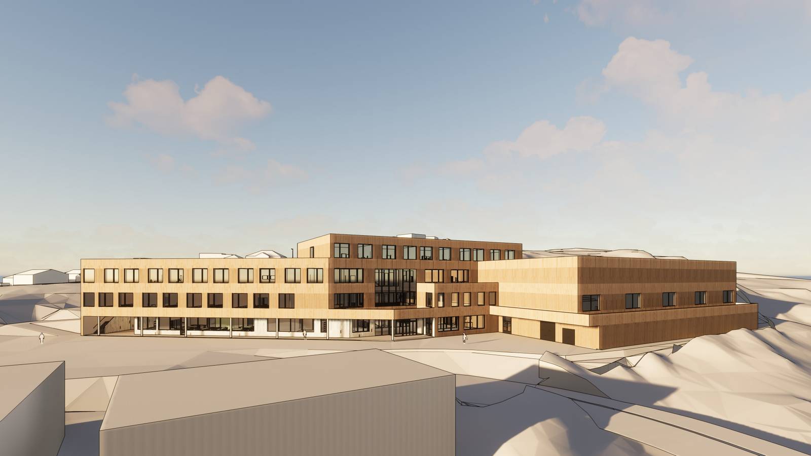 Slik blir den nye skolen i Harstad – NRK Troms og Finnmark