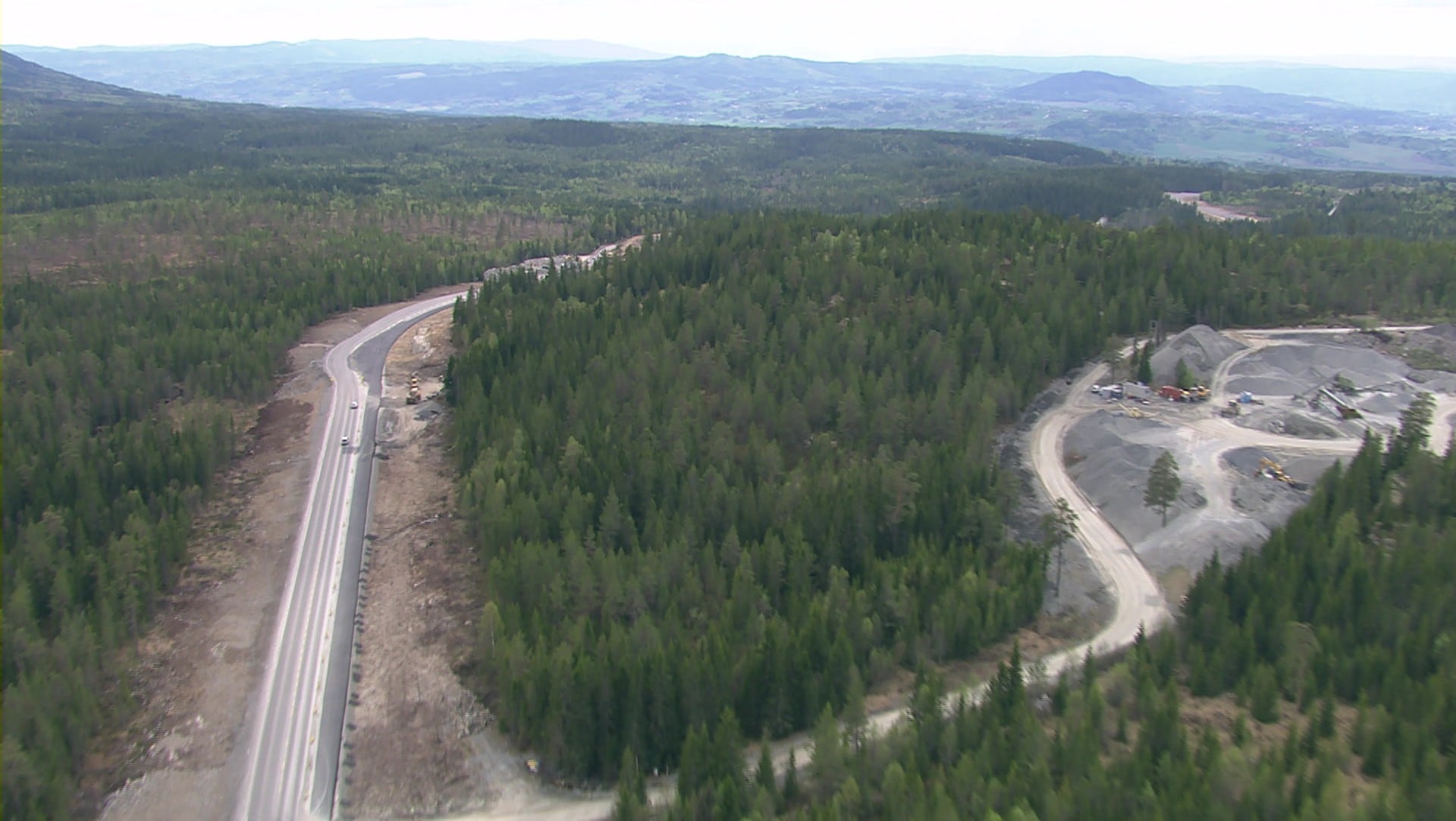 Rv4 Hadeland, Lygna - Gran – NRK