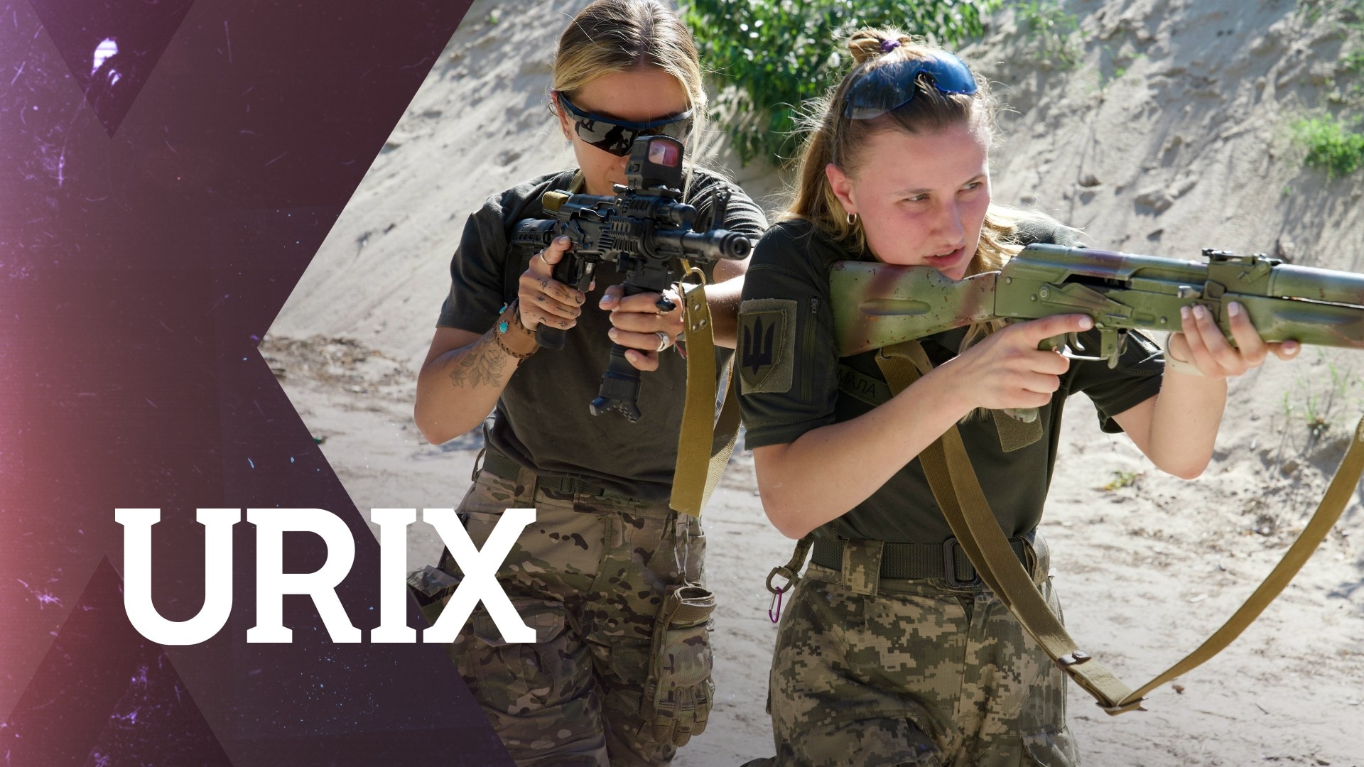 "Heksene" som slåss for Ukraina - Urix - radio - NRK Radio