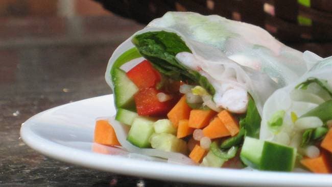 Friske rispapirruller – NRK Mat – Oppskrifter og inspirasjon