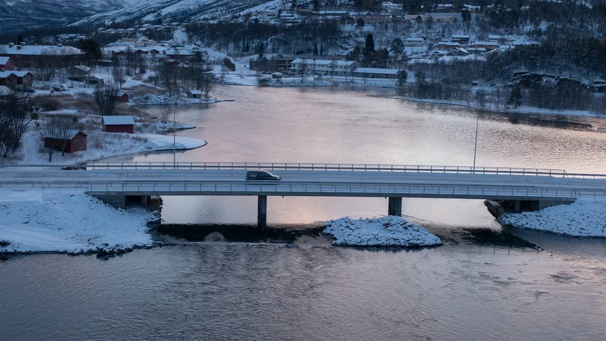 Åpnet «budsjettglipp»-brua – NRK Nordland
