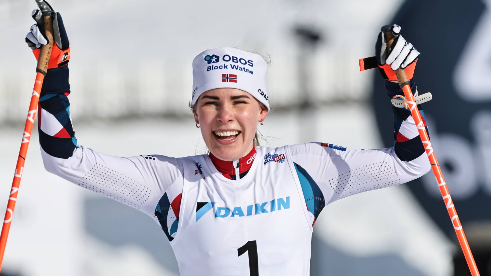 Kombinert: Ida Marie Hagen med ny NM-triumf – tok sitt andre gull på to dager – NRK Sport ...