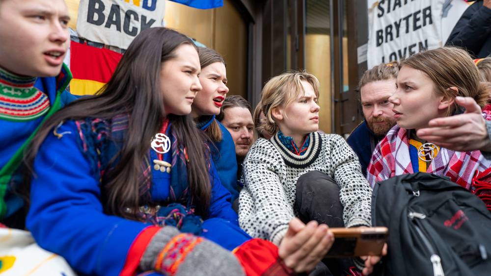 Disse aksjonerte for Fosen-saken – NRK Sápmi - samiske nyheter, kultur ...