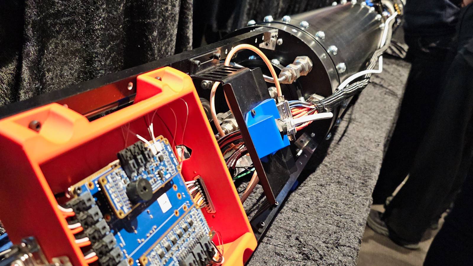 Studentene i Propulse NTNU mislyktes i forsøket på å skyte opp raketten ...