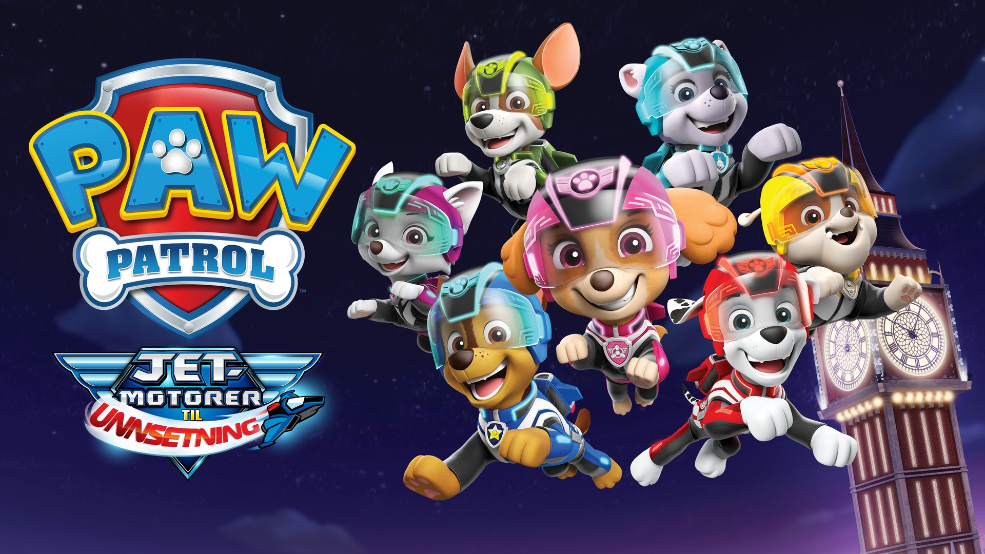 Paw Patrol - Jetmotorer til unnsetning - NRK TV