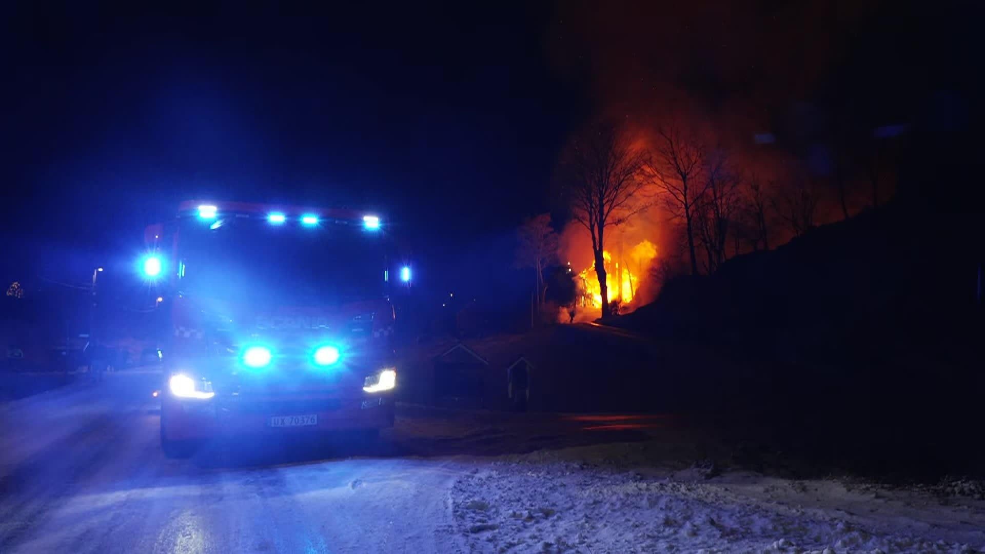 Boligbrann på Frei – NRK