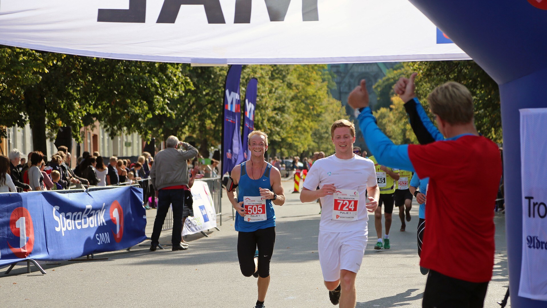 Se video fra Trondheim Maraton – NRK