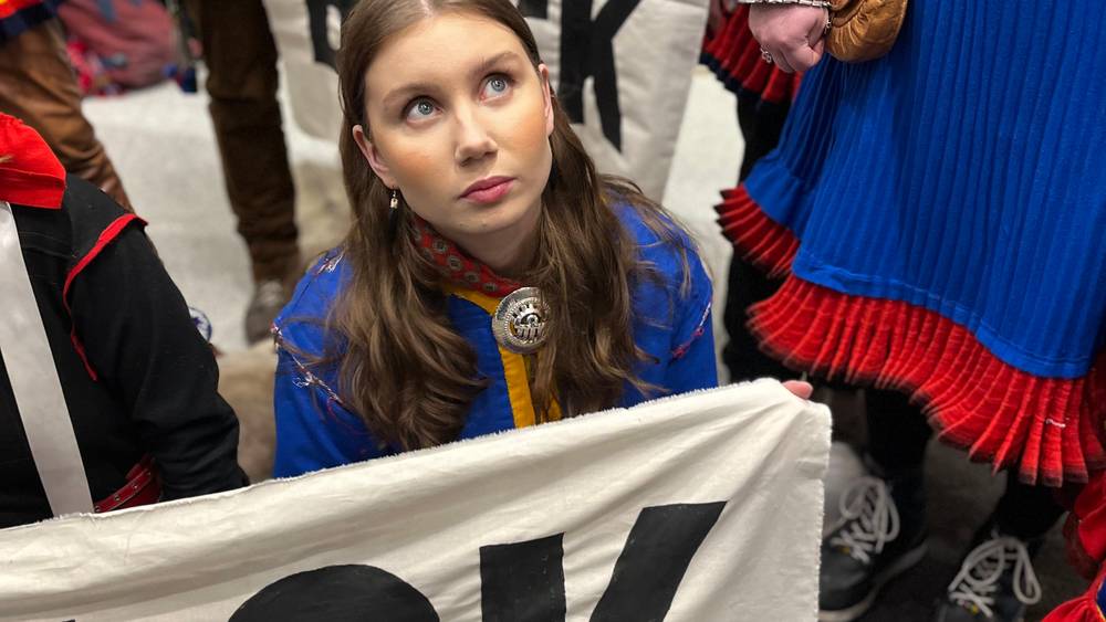 500 dager siden Fosen-dommen: Nå aksjonerer Ella Marie Hætta Isaksen ...