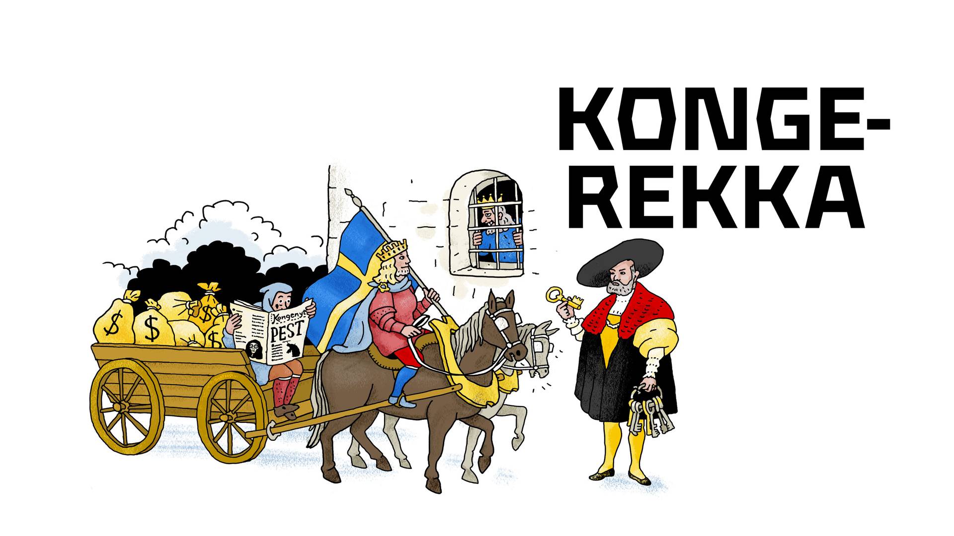 Magnus Eriksson og Håkon VI Magnusson - Kongen som ble satt i fengsel ...