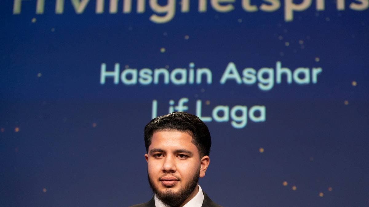 Hasnain Asghar (19) mottok frivillighetsprisen for 2022 – Stor-Oslo