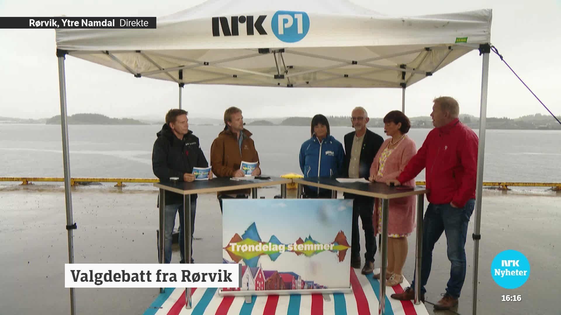 Valgdebatt fra Rørvik – NRK
