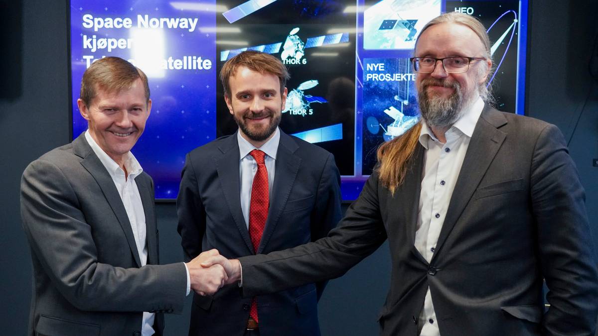 Telenor selger satellittselskap til Space Norway – Siste nytt – NRK