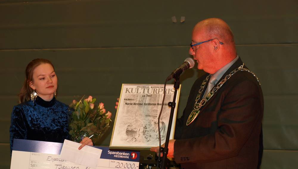 Ung samisk artist hedres av hjemkommunen – NRK Sápmi - samiske nyheter ...