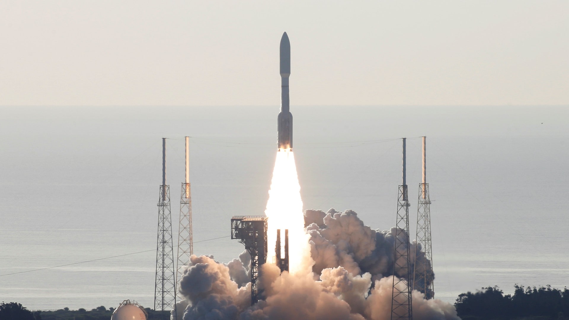 Her skytes Nasa-raketten opp til Mars – NRK