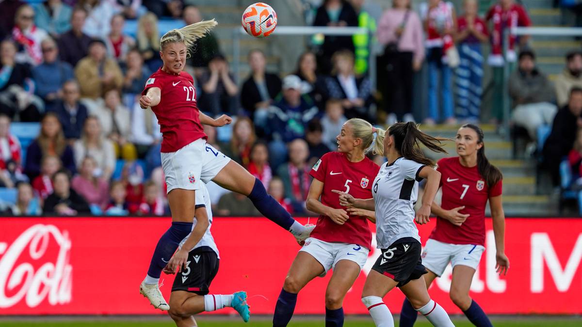 Sophie Román Haug briljerte for Norge i Hege Riises hjemmedebut – NRK ...