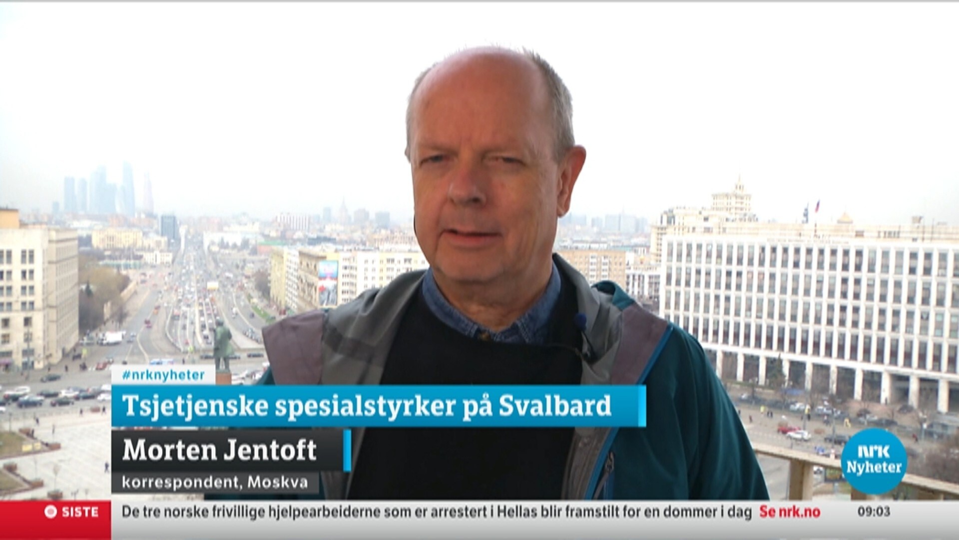 Morten Jentoft om Tsjetjenere på Svalbard – NRK