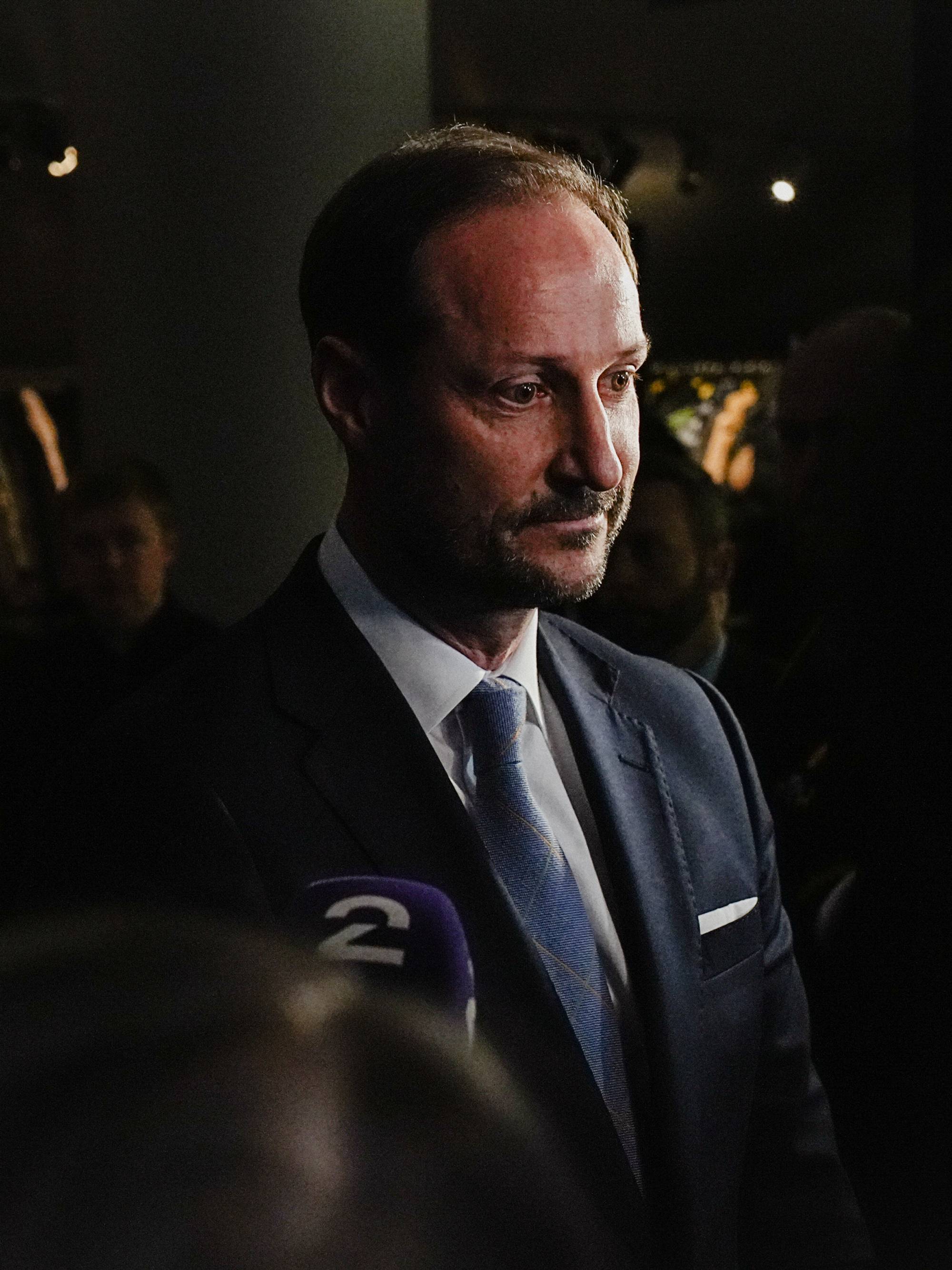 Kronprins Haakon: Vi kommer ikke til å være til stede i rettssalen ...