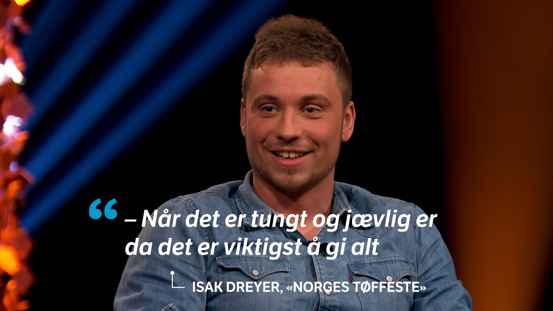«Norges Tøffeste»-Isak på Lindmo – NRK Nordland