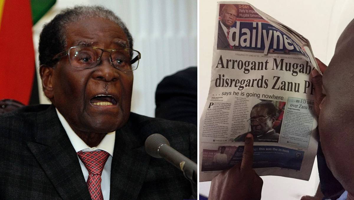 I går feiret Zimbabwe – i dag er frykten tilbake – NRK Urix ...