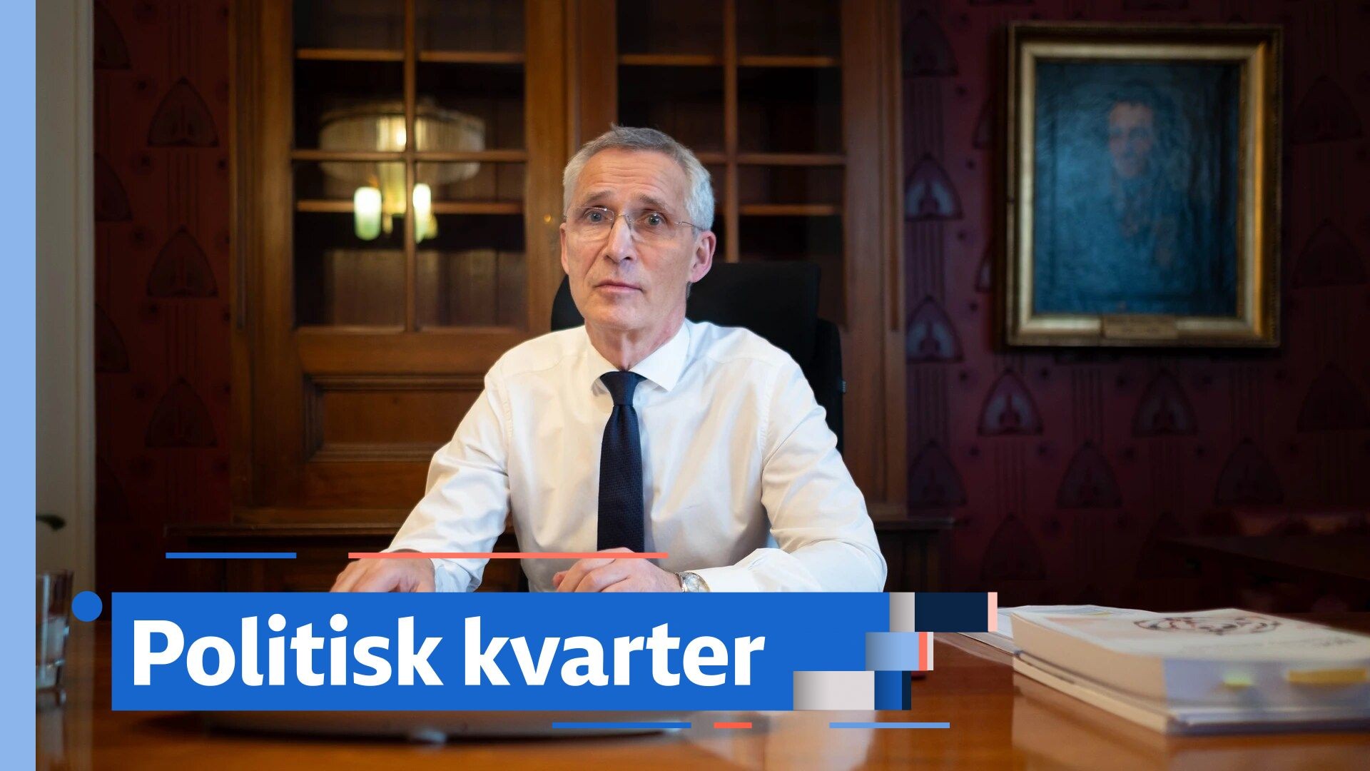 Finansminister Jens Stoltenberg i Politisk kvarter – Siste nytt – NRK
