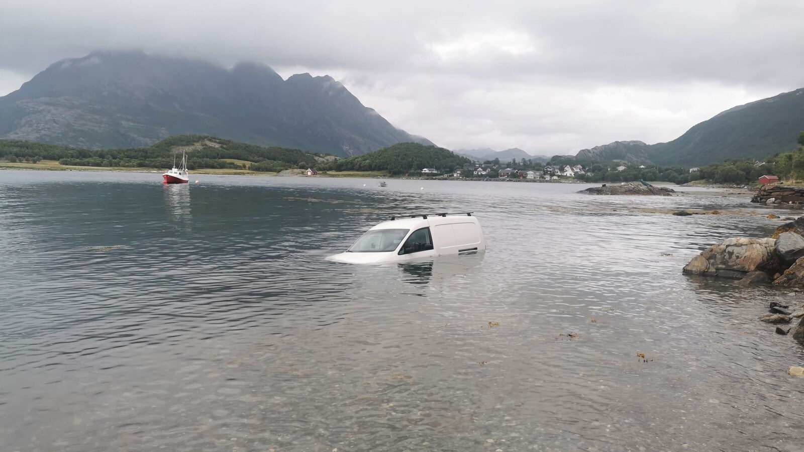 Var ikke klar over at det var så stor forskjell på flo og fjære i Nord ...