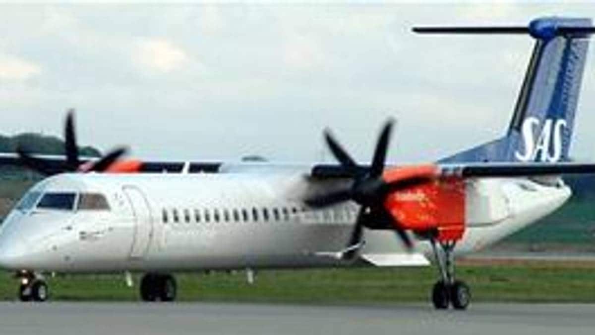 SAS' Dash-8 blir stående på bakken – NRK Urix – Utenriksnyheter og ...