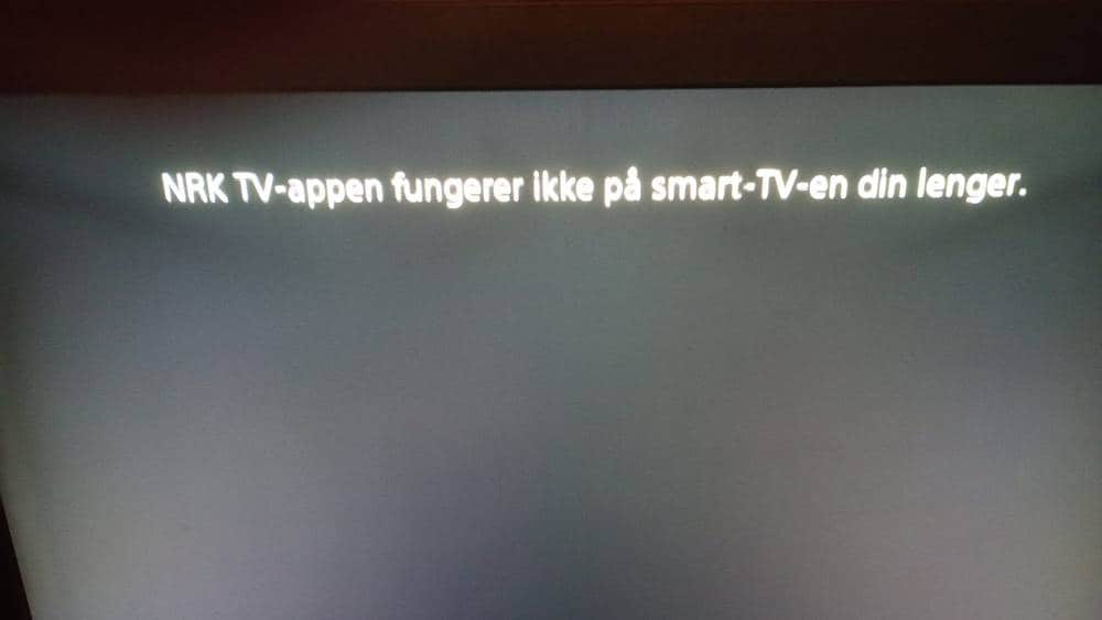 NRK-appen fungerer ikke på mange tv-er: Vil slutte å bruke NRK – NRK Nordland