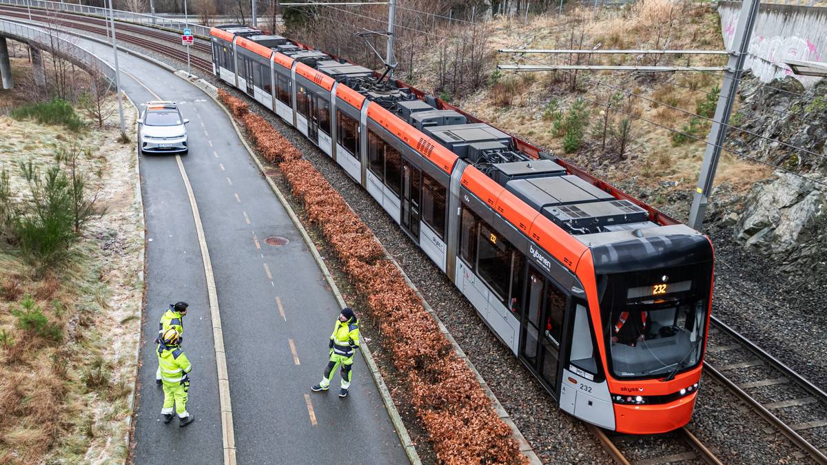 Bybanen innstilt: – Kan bli langvarig – NRK Vestland