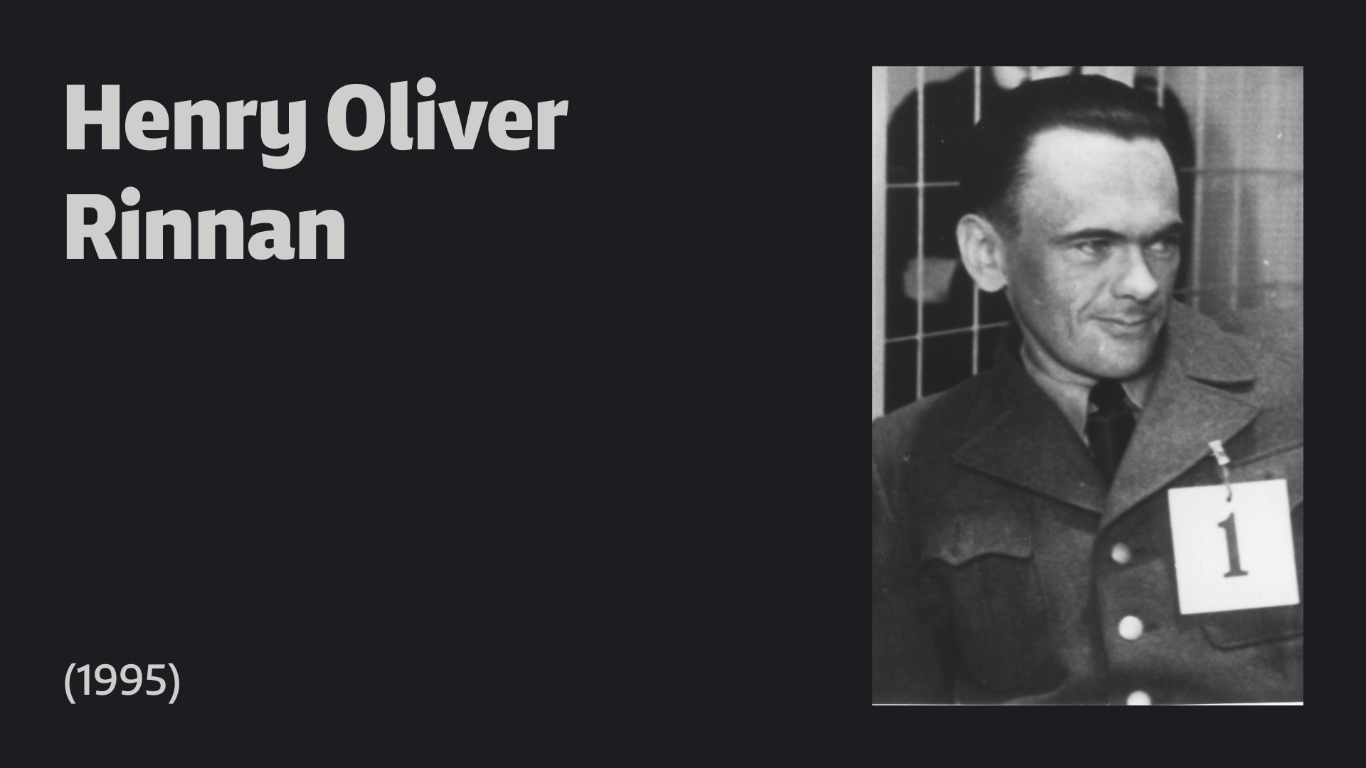 Henry Oliver Rinnan - NRK Radio