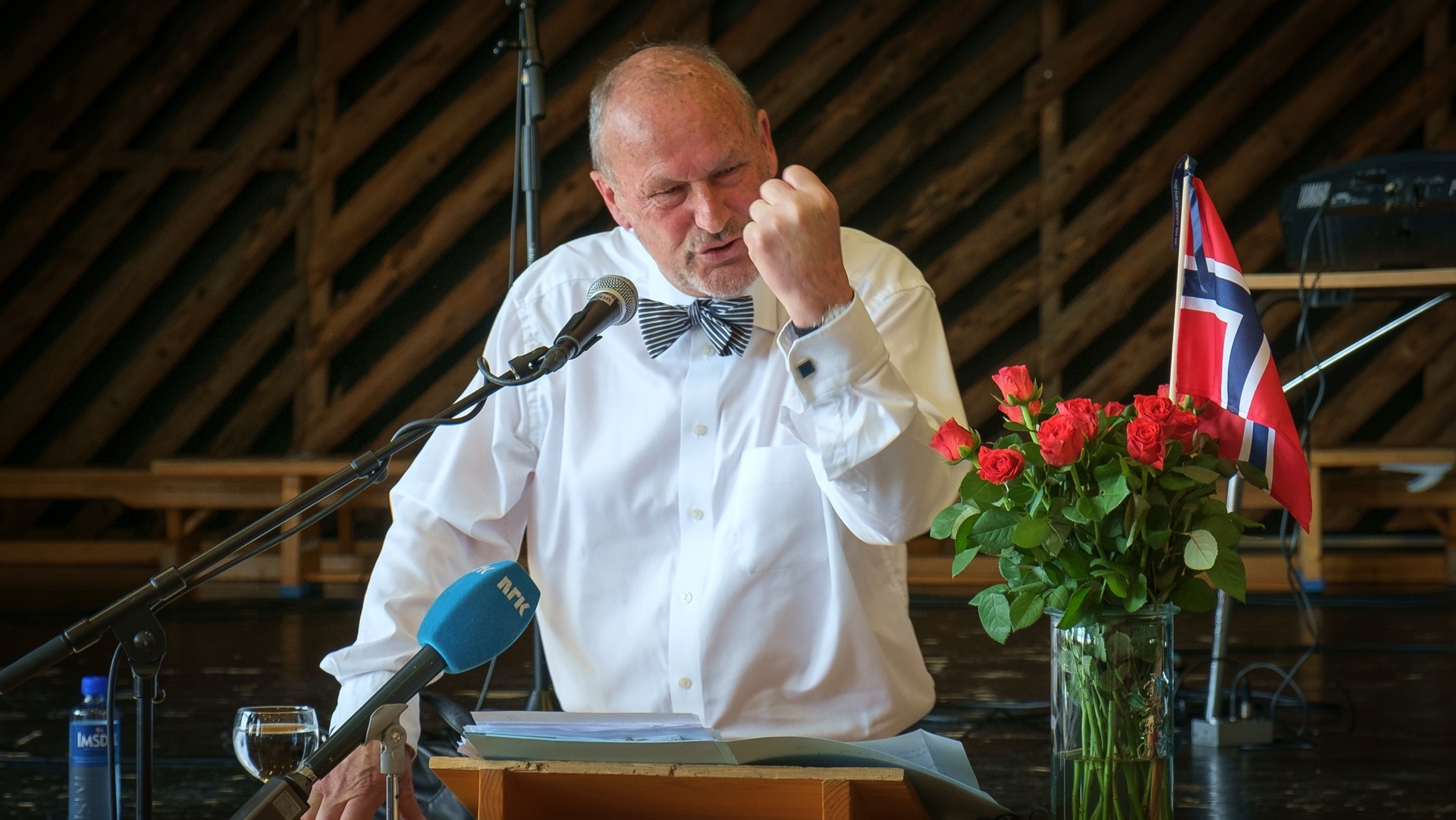 1. mai tale på Tangen - Per Fugelli – NRK