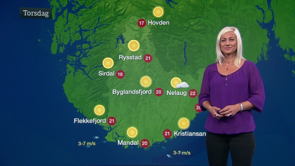 Torsdagsværet Nrk Sørlandet Lokale Nyheter Tv Og Radio