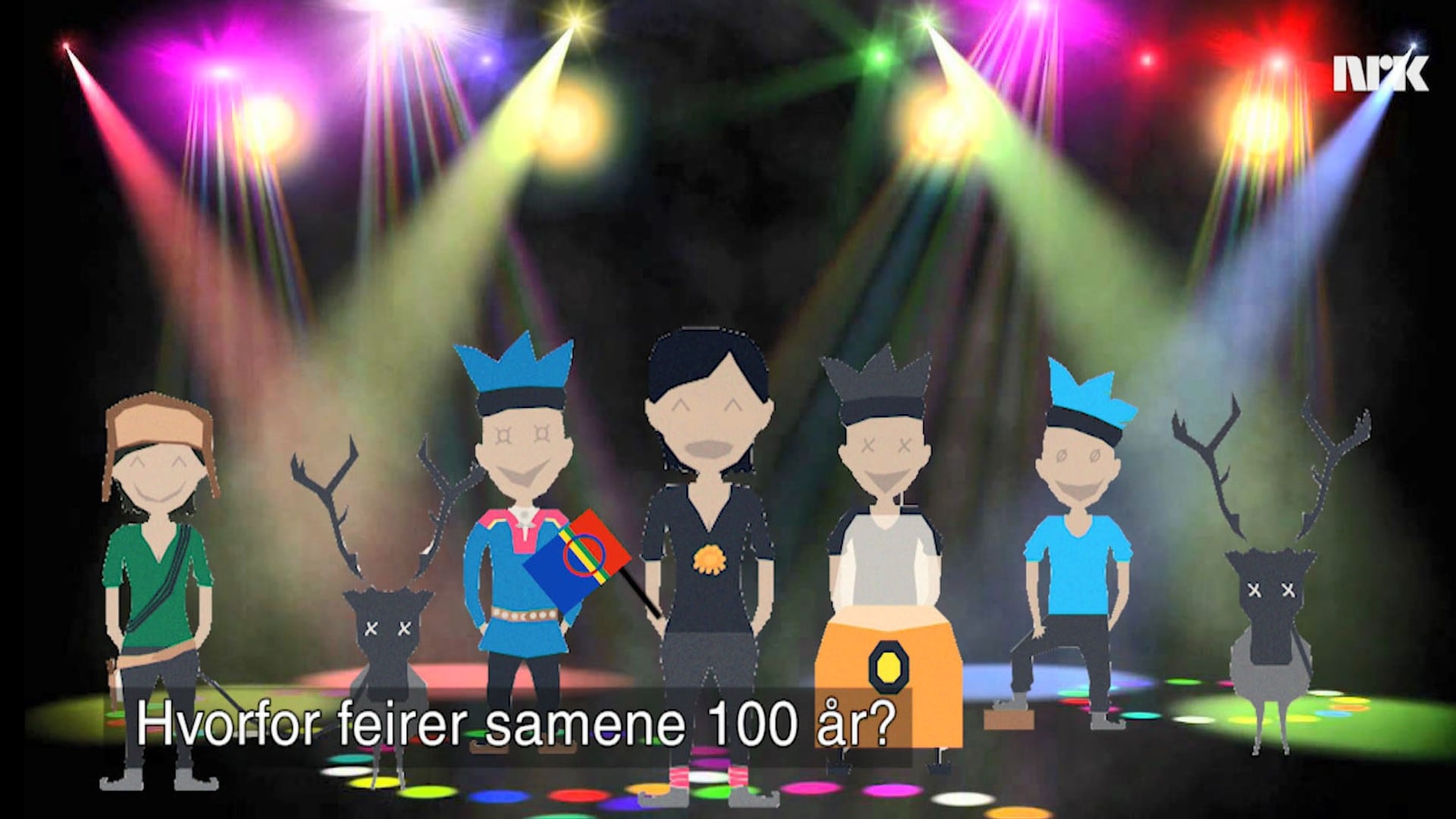 Samenes historie på ca. 100 sekunder – NRK