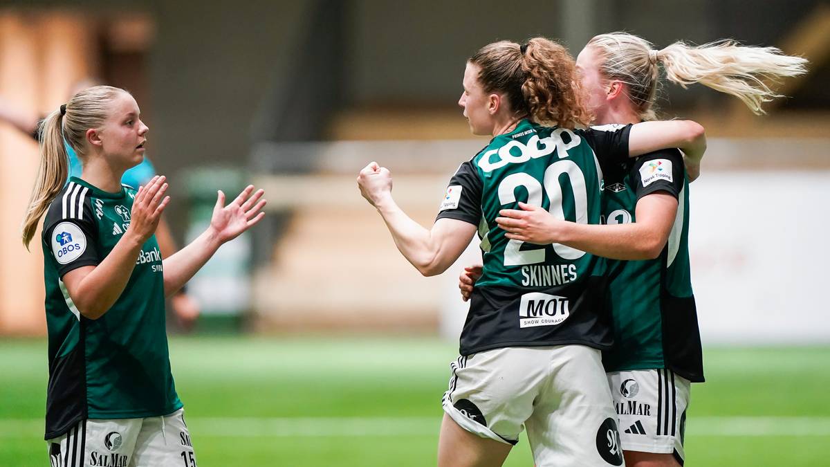 Uavgjort mellom Rosenborg kvinner og Avaldsnes – NRK Trøndelag – Lokale nyheter, TV og radio