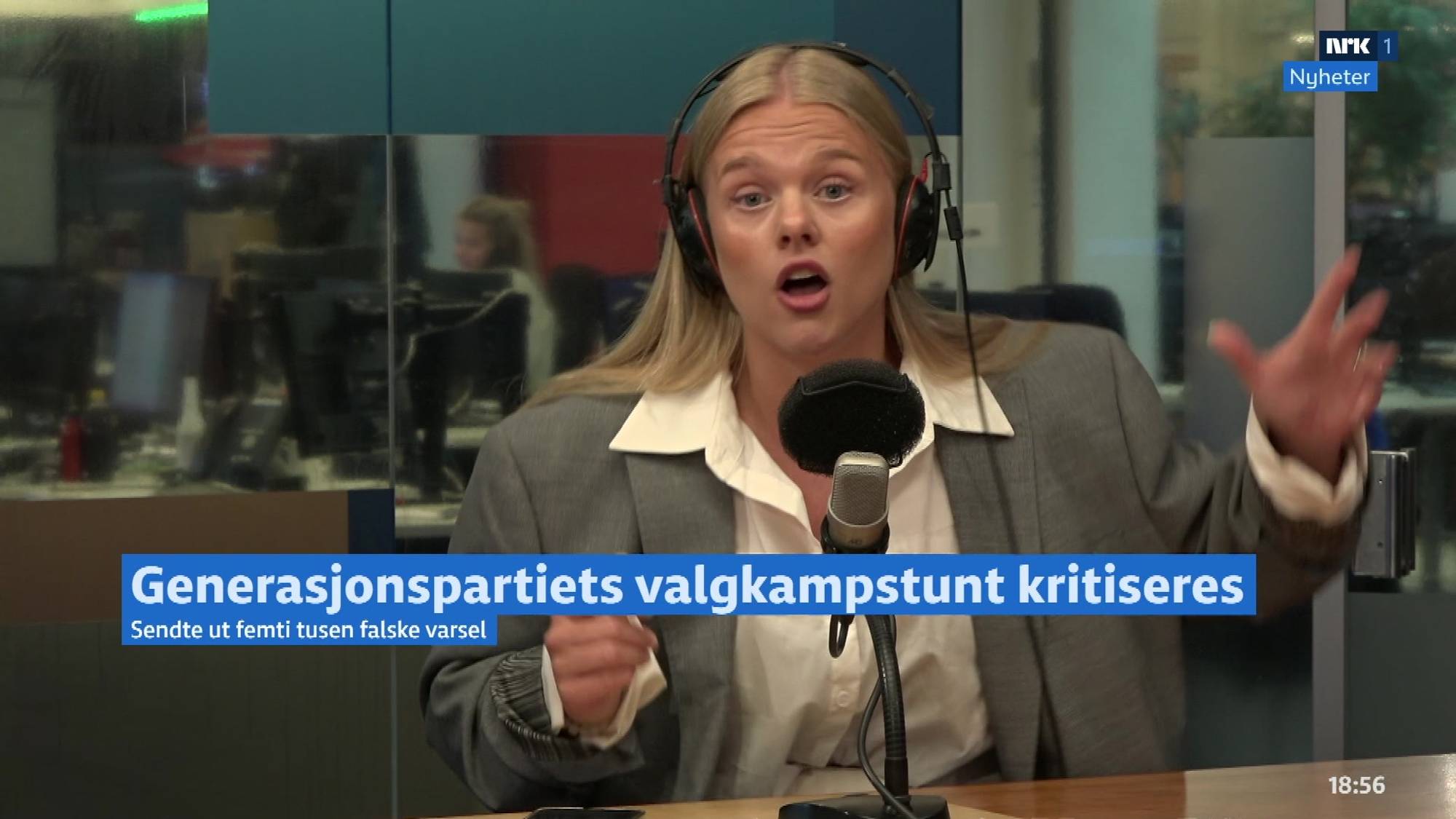 Ble kastet ut fra Dagsnytt 18 – nå tar Gyda Oddekalv av på TikTok – NRK ...